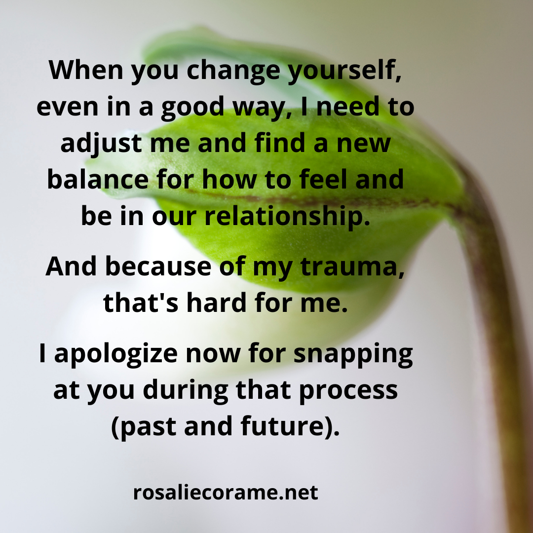 Even Good Change is Hard - Somatic Developmental Trauma Healing with ...