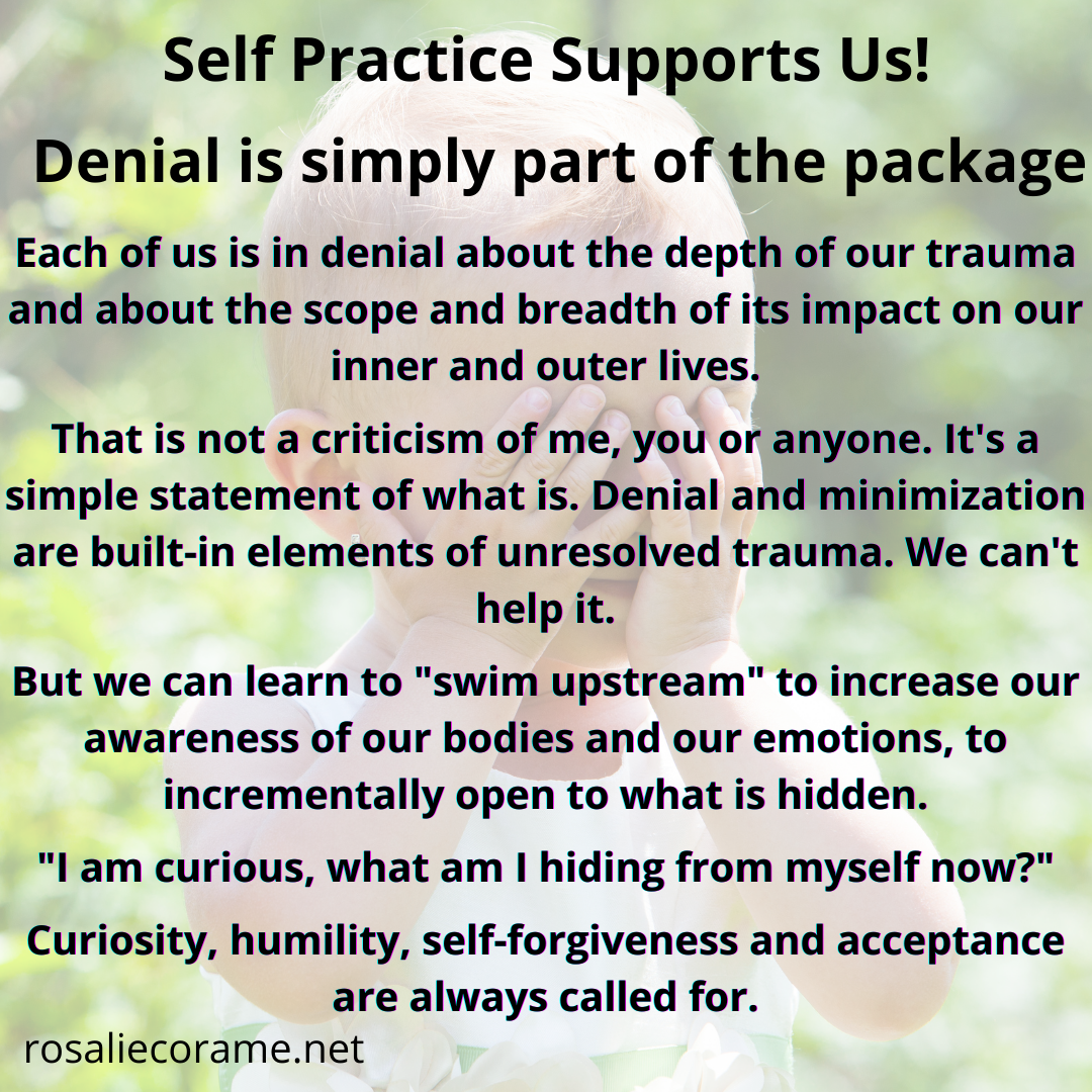 Denial is simply part of the package - Embodied Personal and relational ...